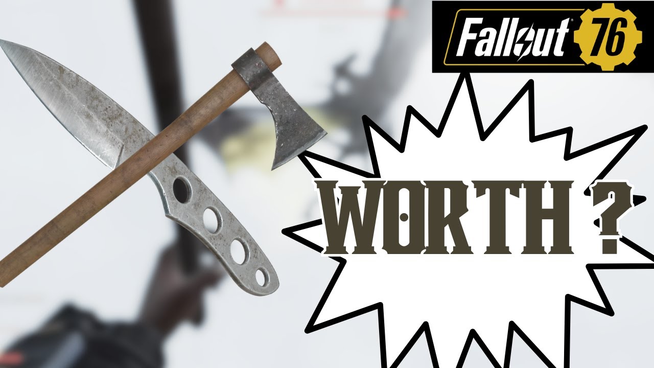 FO76 Is Throwing Weapons Build Viable | Homing Throw-able? - YouTube