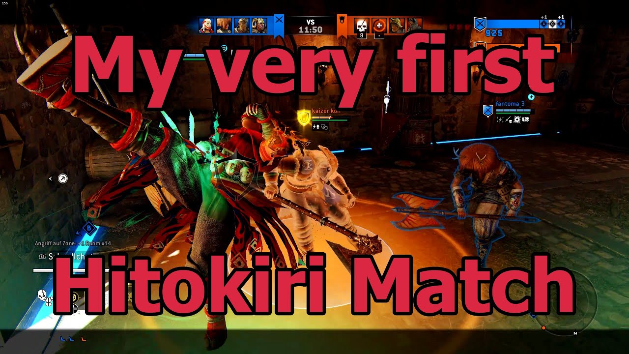My very first Hitokiri Match in 2021 || FOR HONOR - YouTube