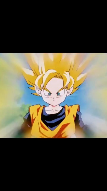 Gohan shocked goten rocked #anime #dragonball #viral - YouTube