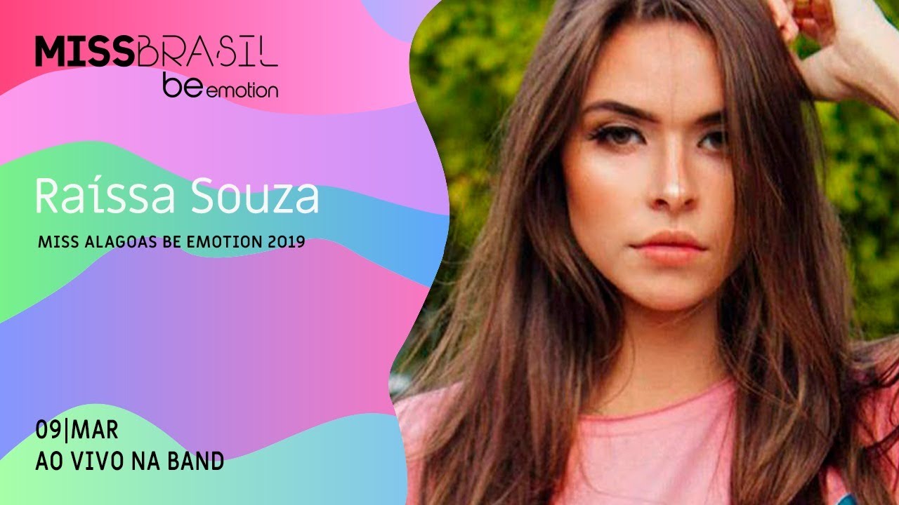 Miss Alagoas Be emotion, Raíssa Souza - YouTube