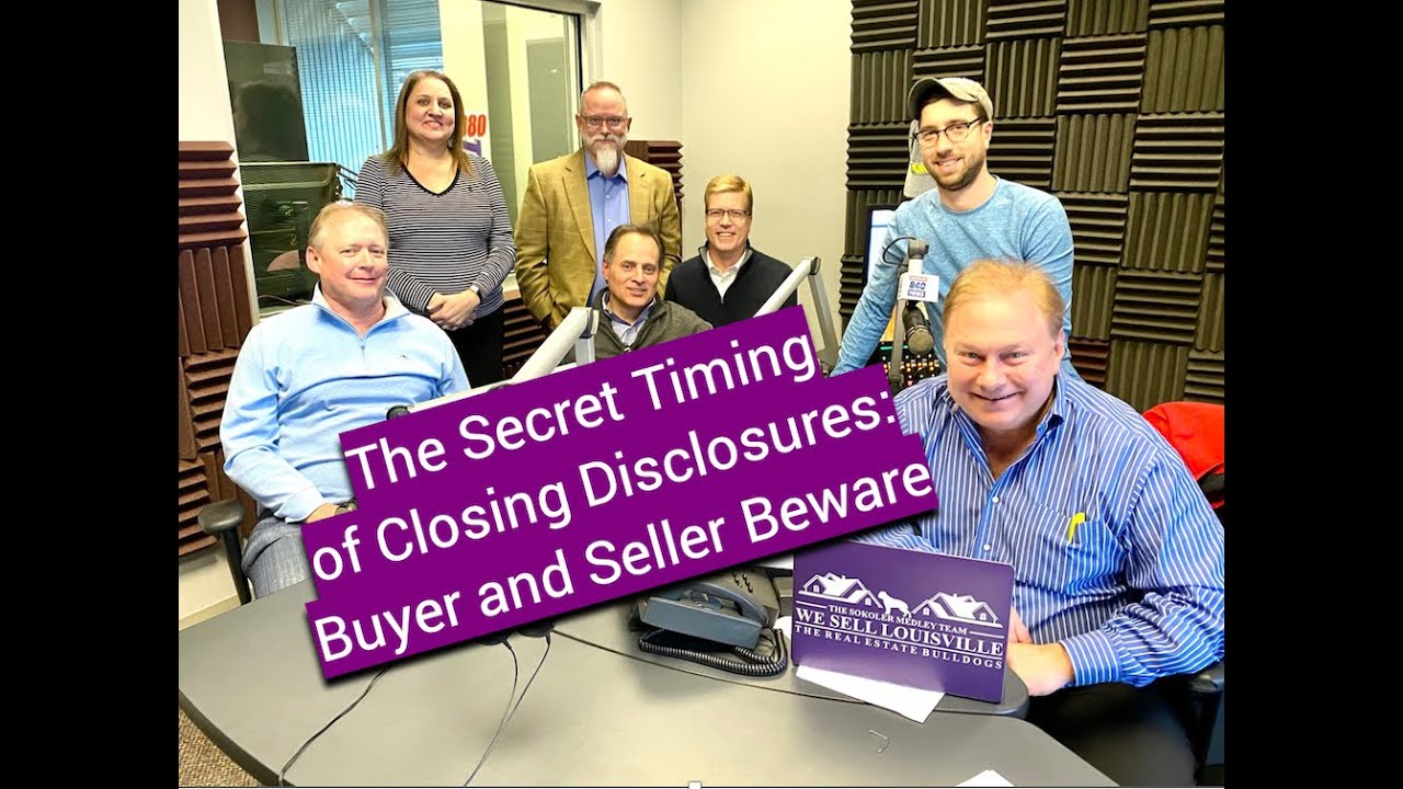 The Secret Timing of Closing Disclosures: Buyer and Seller Beware - YouTube