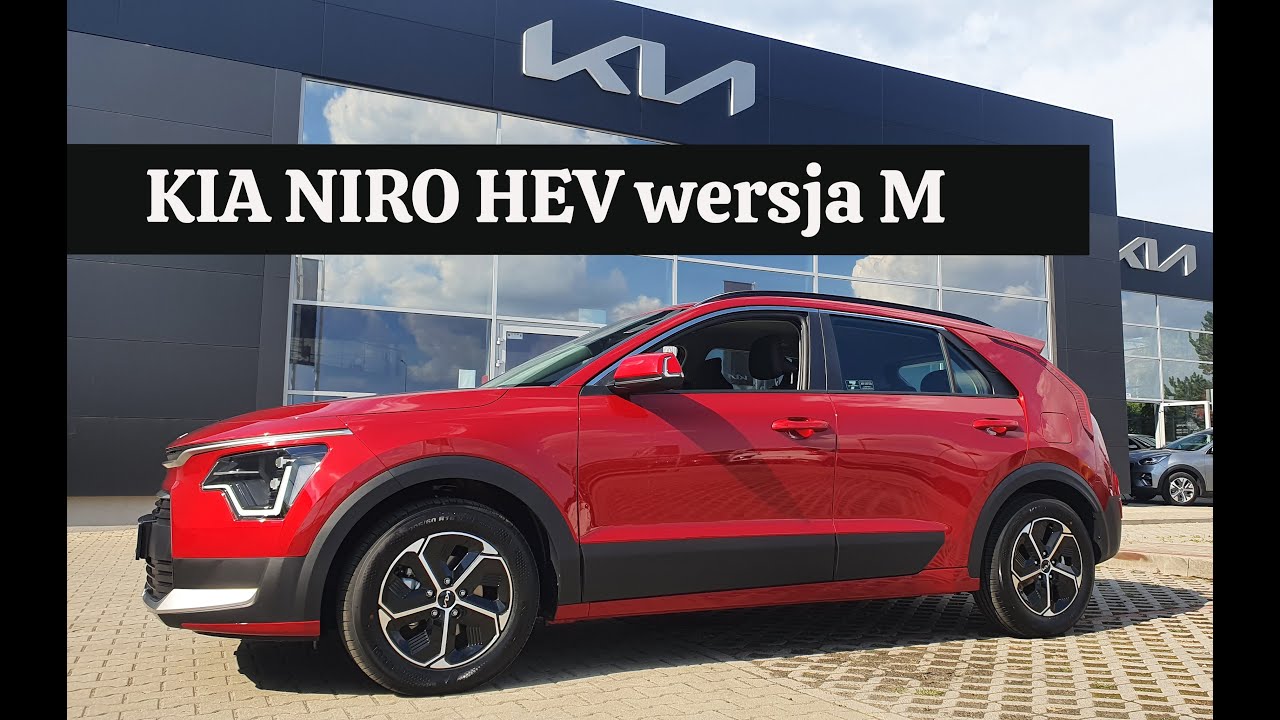 Kia Niro HEV 1 6 GDi 141 KM 6DCT wersja M | lakier Runaway Red - YouTube