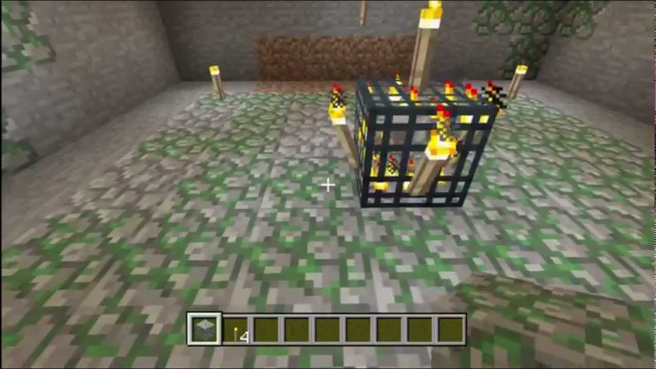 Minecraft Xbox 360 | Tutorial | Experience Farm (Zombie / Skeleton ...