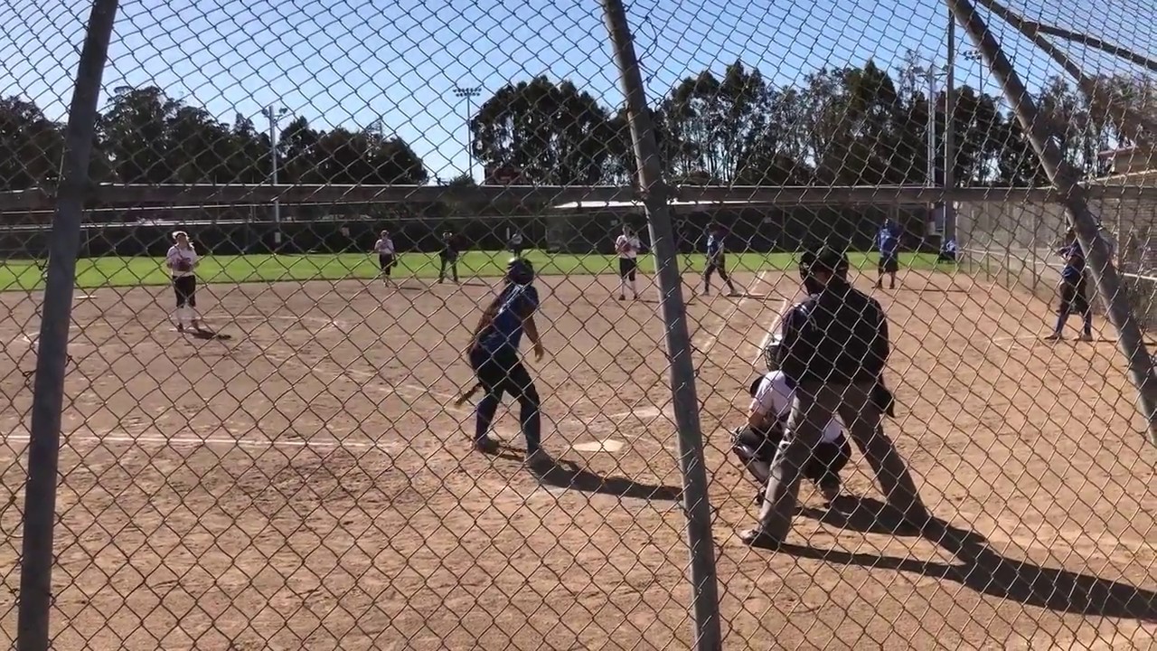 Caught Runner Stealing vs South City: May 7, 2018 - YouTube