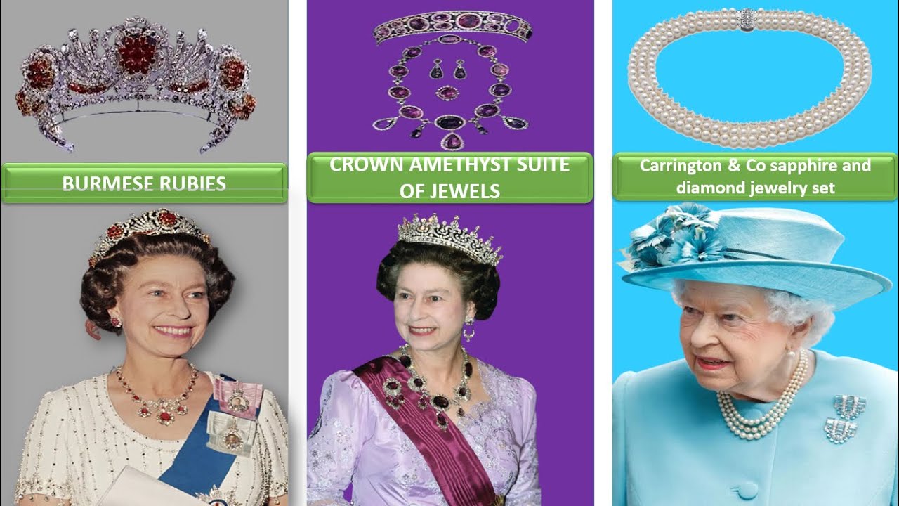 comparison of Queen Elizabeth's most popular jewels / Comparison2022 ...