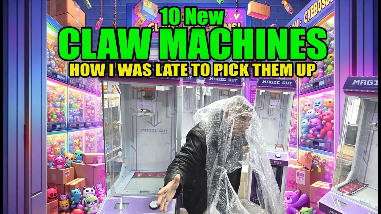 10 New Vending Claw Machines Arrived! Unboxing Fun 250 Subscribers ...