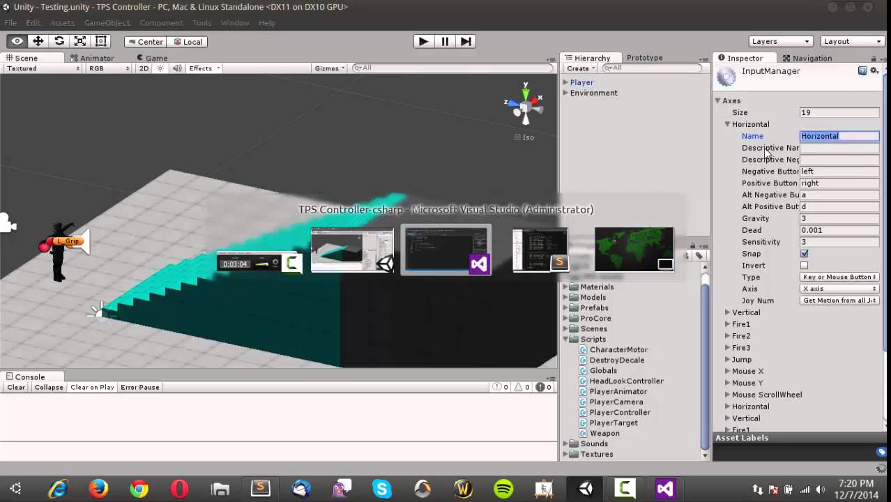 Unity Third Person Shooter Controller (Part 2) - YouTube