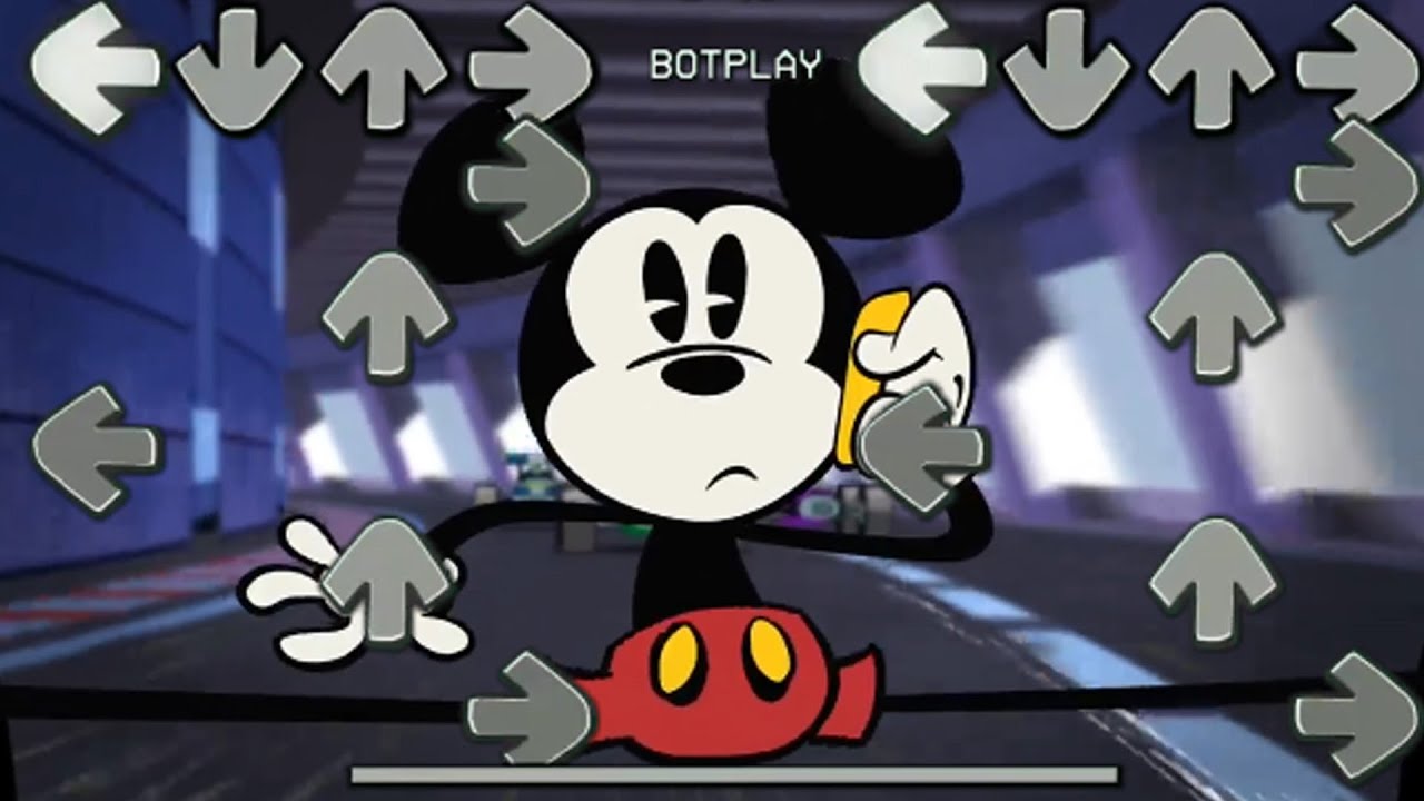 Really Happy Mickey Mouse in Friday Night Funkin Phase 3 #6 - YouTube