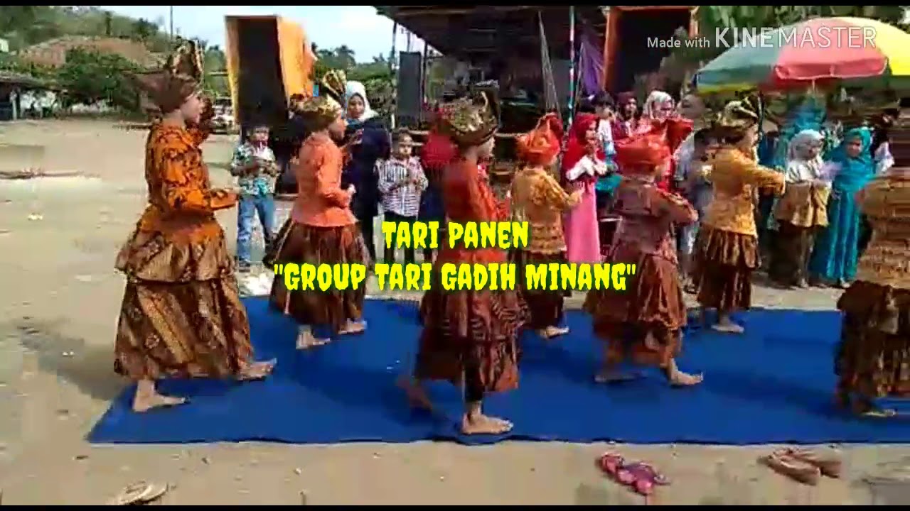 Tari Panen "Group Tari Gadih Minang" Sungai Duo - YouTube