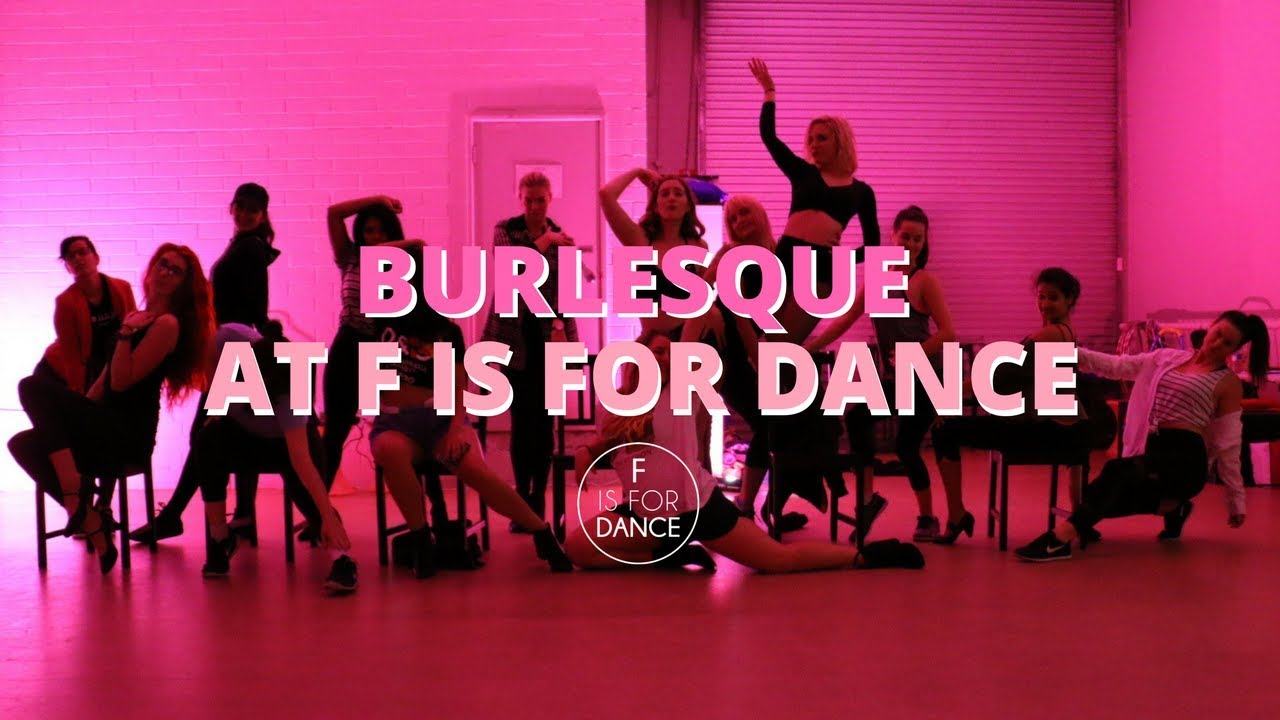 Modern Burlesque Dance Routine - YouTube
