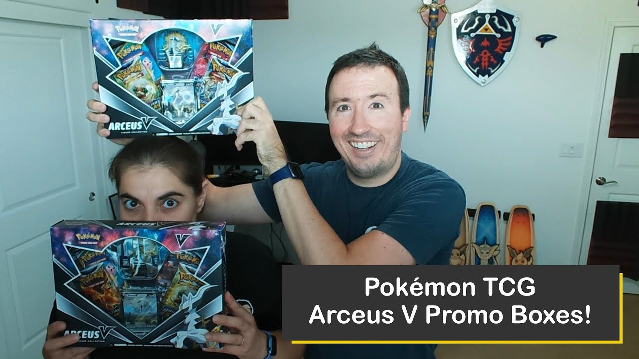 Arceus V Promotional Boxes for the Pokémon Trading Card Game (TCG ...