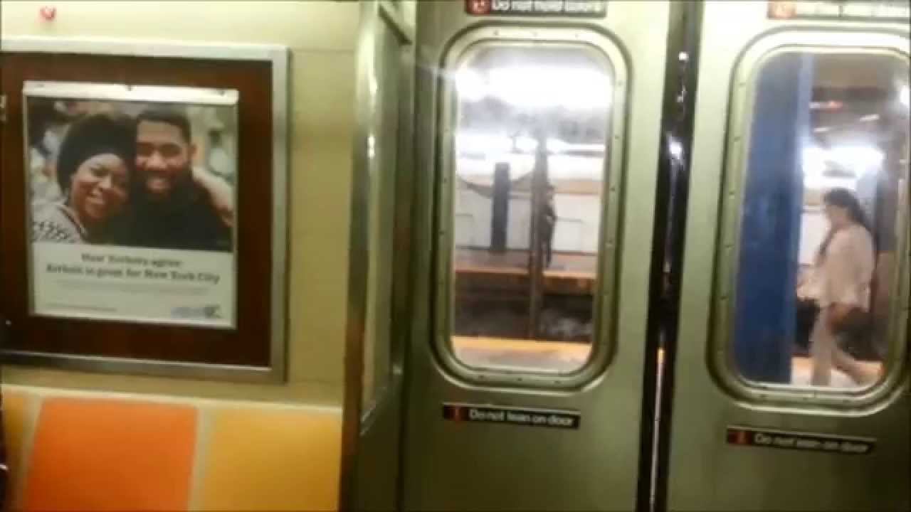 F Train New York City Subway (R46, Queens 2014) - YouTube
