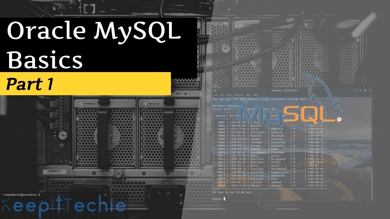 Oracle Mysql | Showing The Basics (part 1) - Youtube