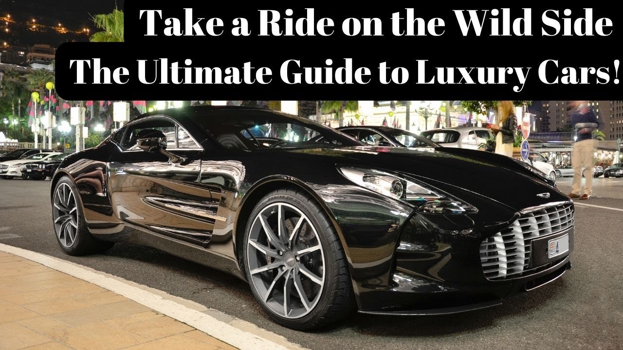 Take a Ride on the Wild Side The Ultimate Guide to Luxury Cars! - YouTube