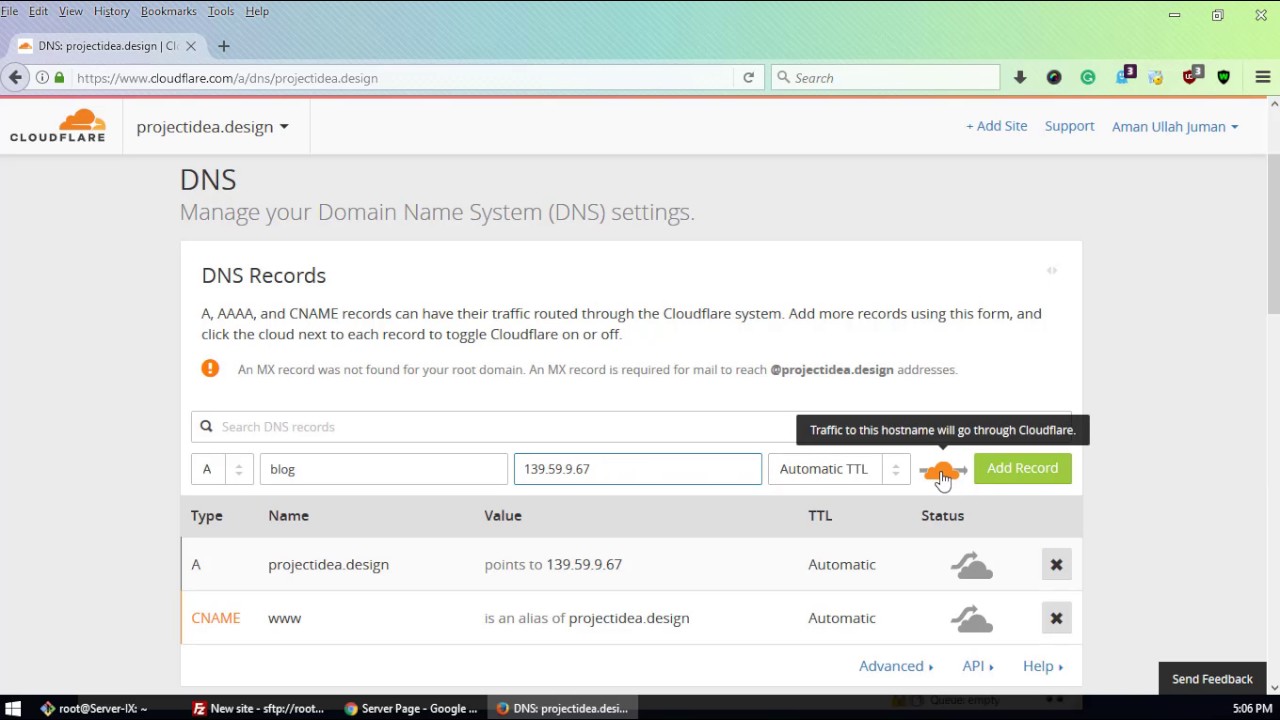 Web Server Setup With Nginx Plus Wordpress Installing