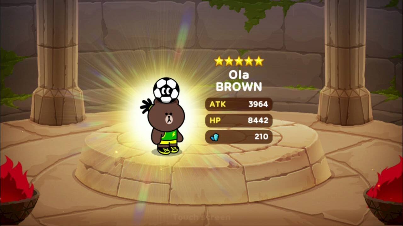 LINE Rangers : Ola BROWN & Hiphop BROWN stage 117 (ไลน์ เรนเจอร์ ทีมOla ...