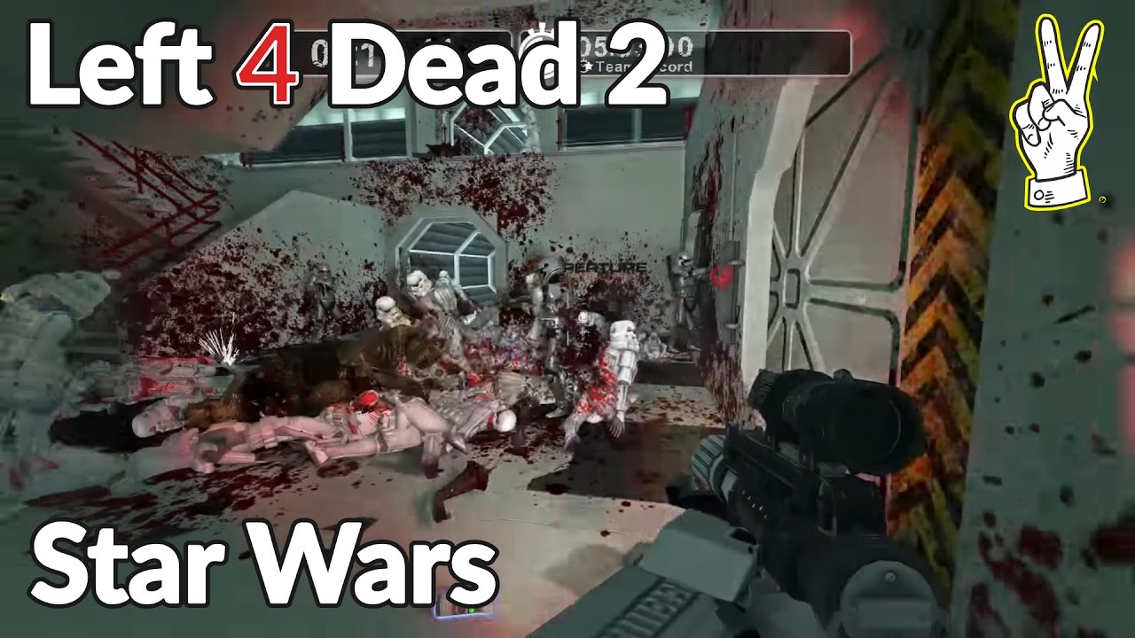 Stormtroopers Attack! - Left 4 Dead 2 Star Wars Mods | Survival Mode ...