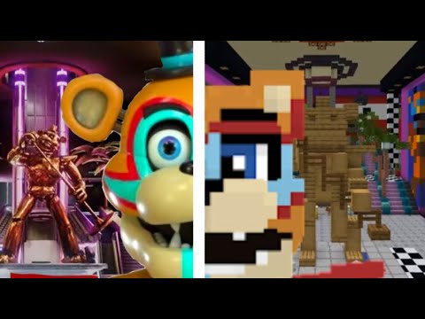 Exploring the Pizza Plex in Minecraft!!! - YouTube