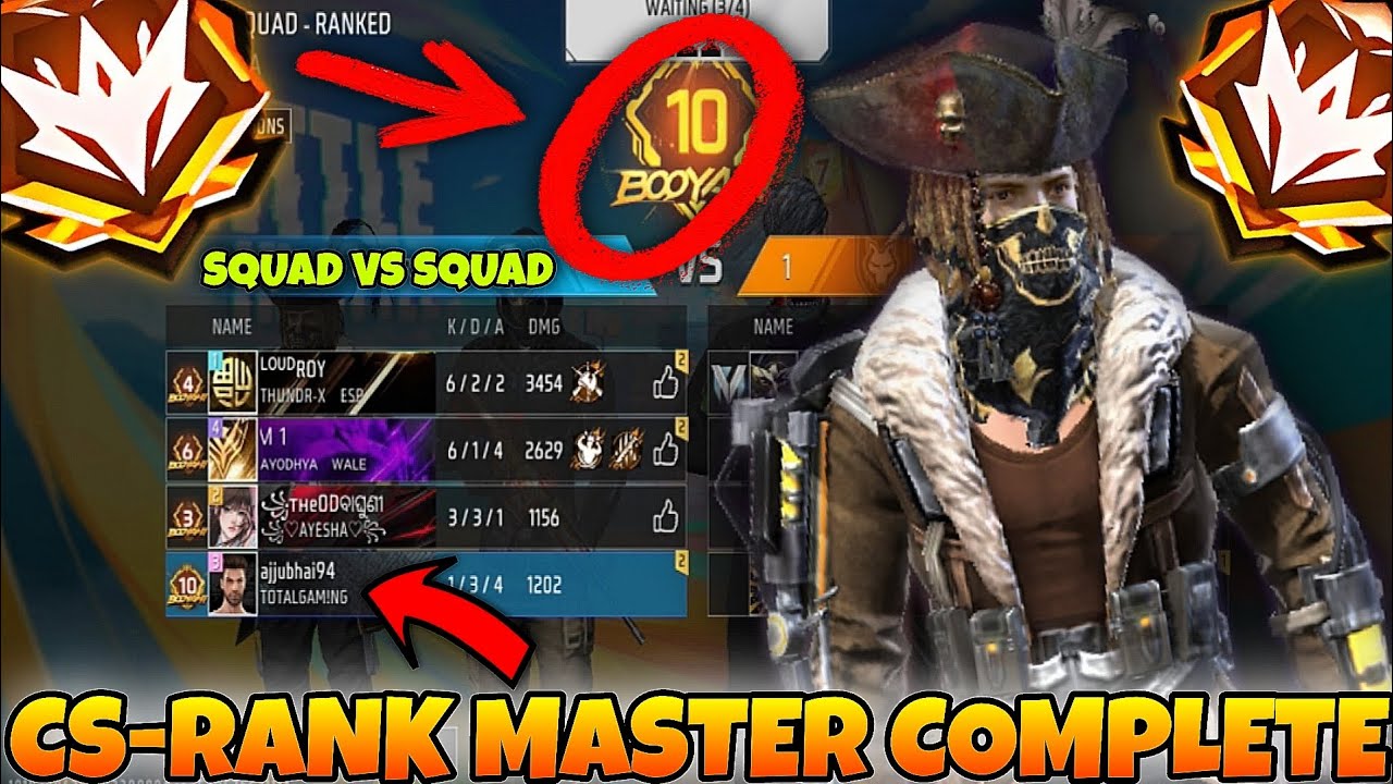 Finally Master 🤔 Done 50 Star In Cs Rank Cs Rank Pushing With Friends😨😨 | Cs Rank Tips and ...