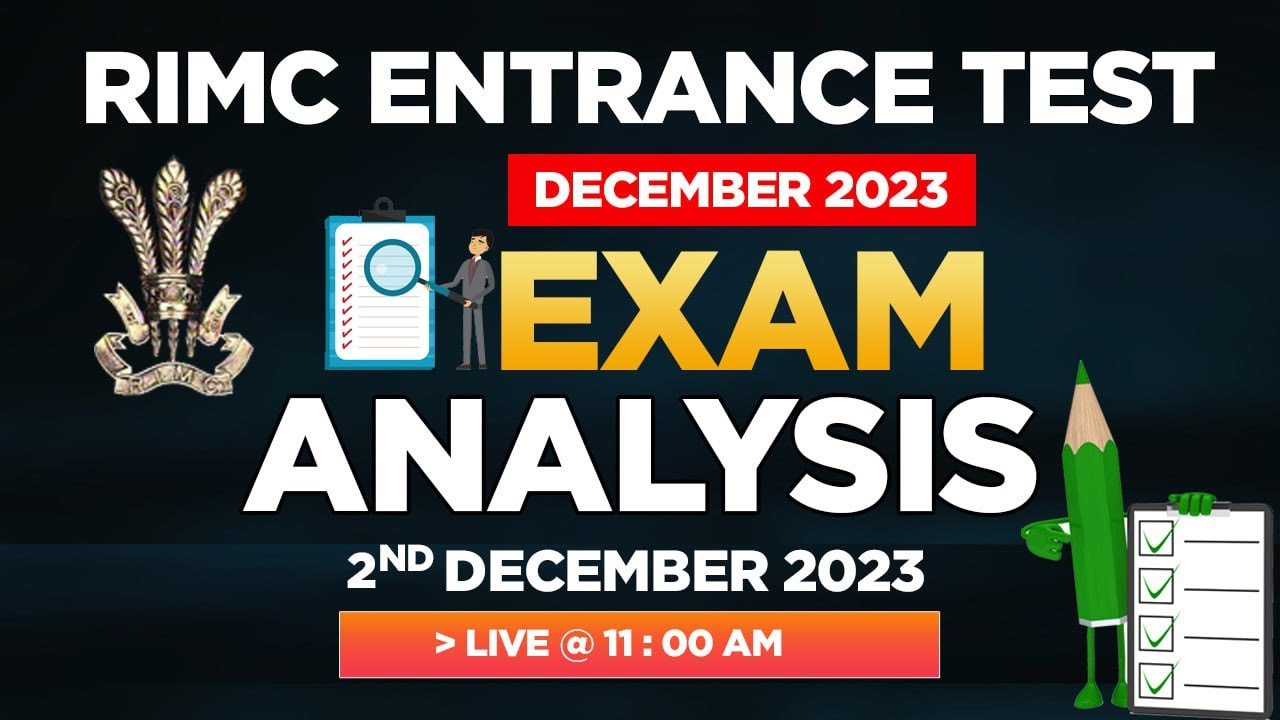Analysis Of RIMC Dec 2023| RIMC Entrance Test 2023|RIMC Exam Analysis ...