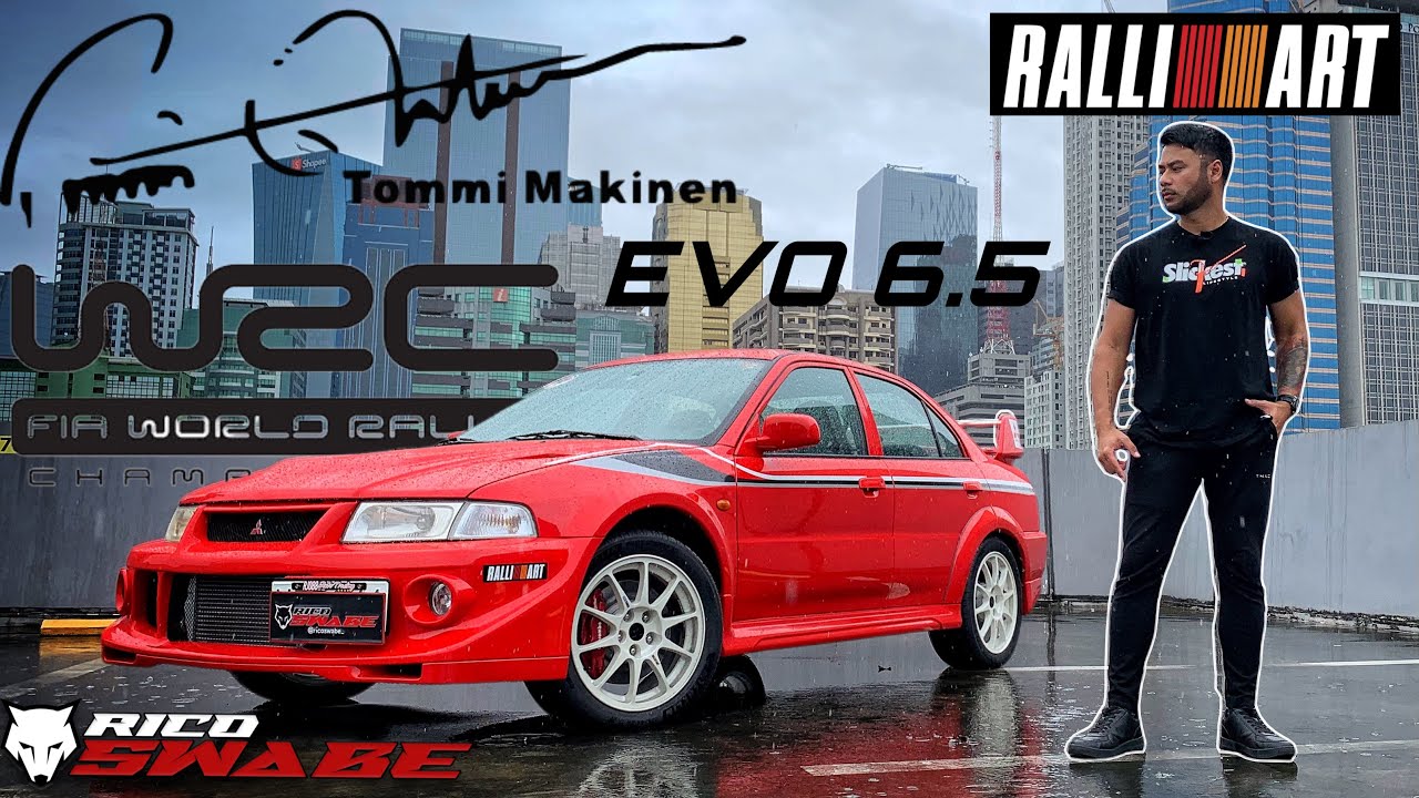 Super Rare JDM RALLIART MITSUBISHI LANCER EVO 6.5 TOMMI MAKINEN EDITION ...