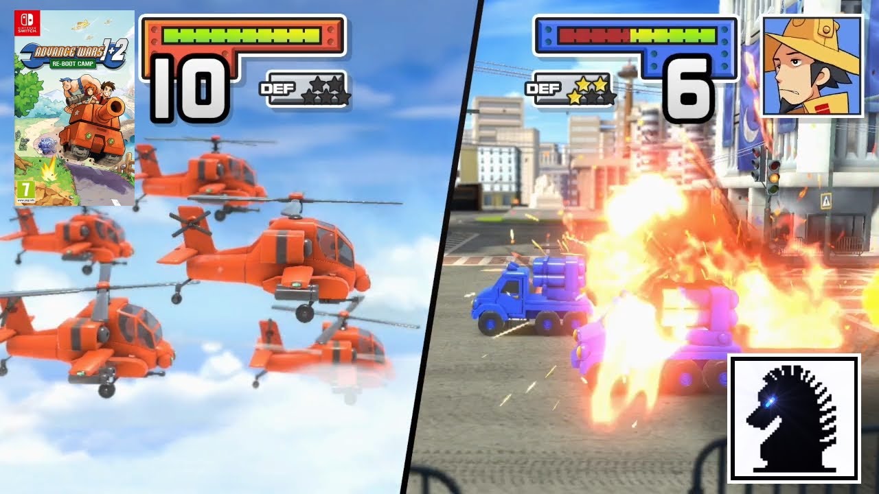 NS Advance Wars 1+2: Re Boot Camp - AW1#8: Sniper! - YouTube