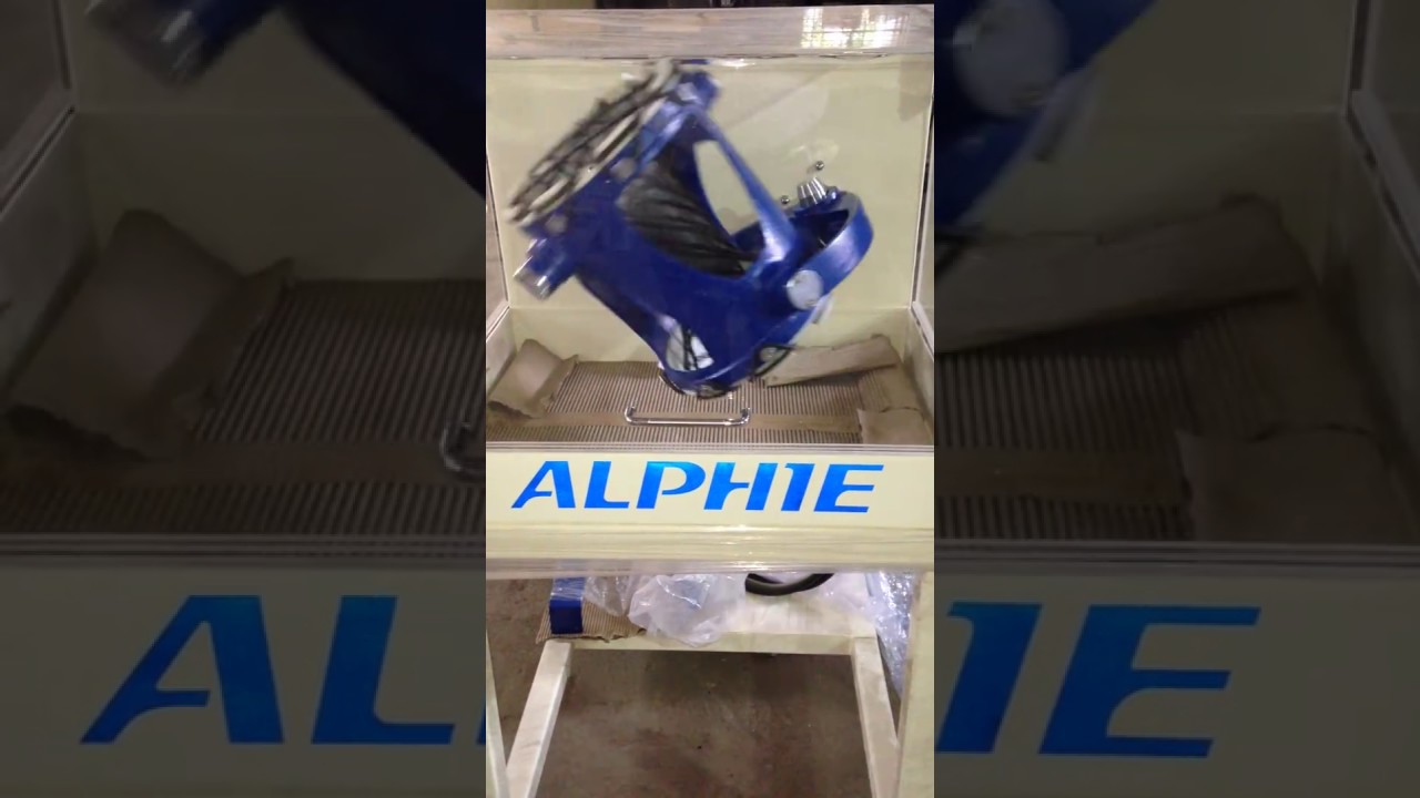 Alphie 10 with 3 Ltr container - YouTube