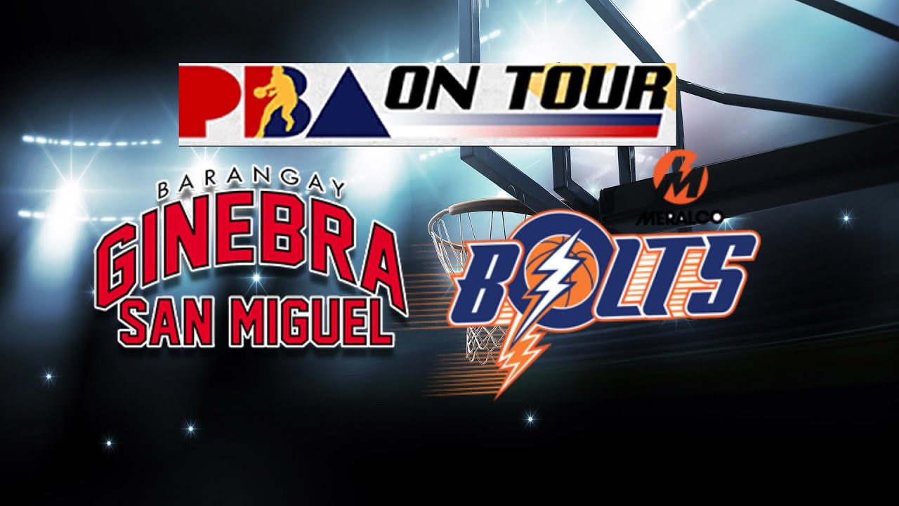 2023 PBA ON TOUR LIVE SCORE : GINEBRA vs MERALCO - YouTube
