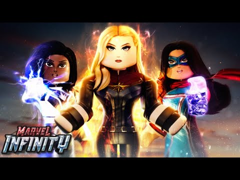 All of the marvels showcase (Captain marvel, Ms Marvel, And Monica ...
