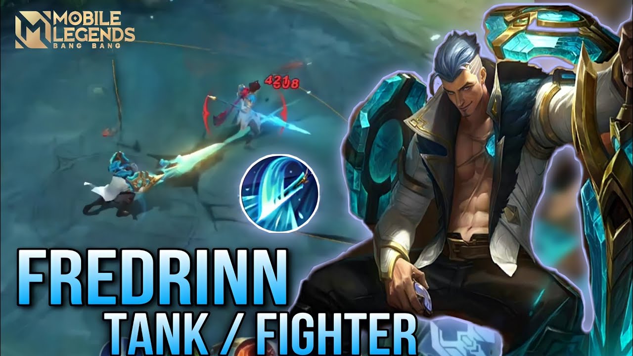 FREDRINN NEW HERO MLBB GAMEPLAY! | NEW HERO IN ML | MLBB NEW HERO ...