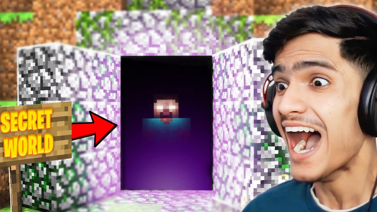 MY SECRET WORLD IN MINECRAFT - YouTube