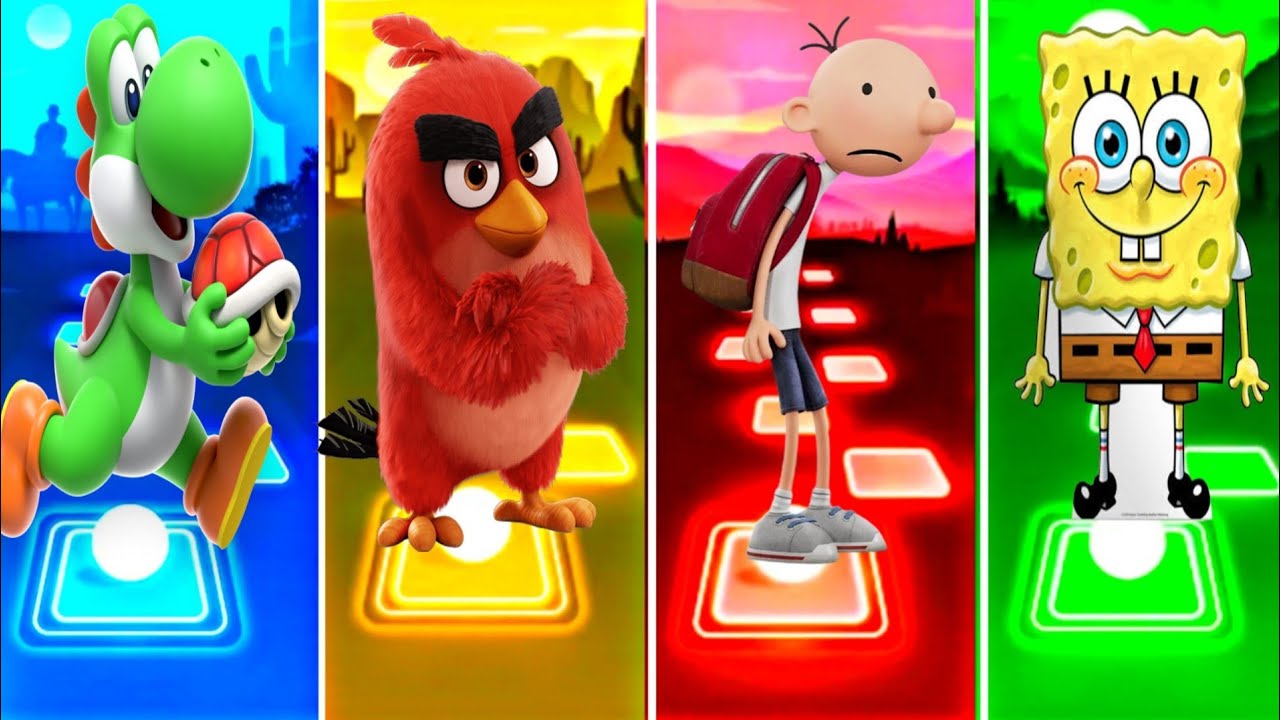 Mr_Dentist🆚The_Angry_Birds🆚Diary_Of_A_Wimpy_Kid_Rodrick🆚SpongeBob ...