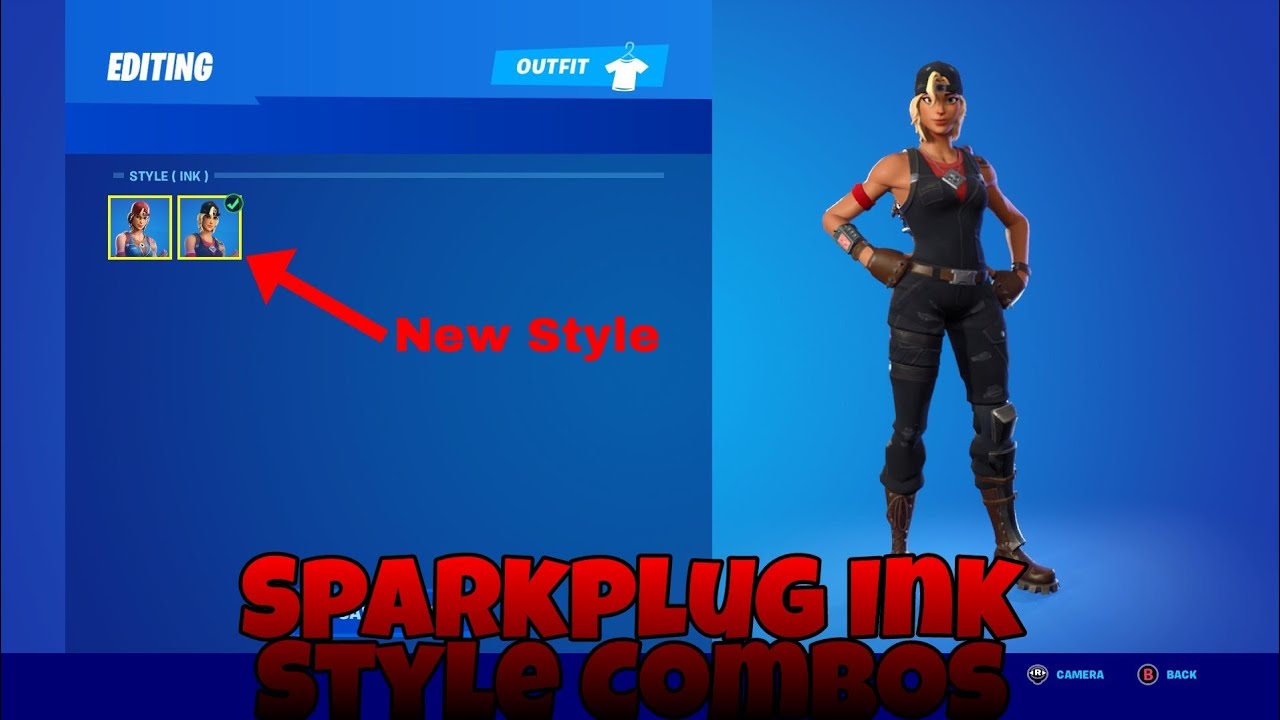Spark Plug Ink Edit Style Combos - YouTube