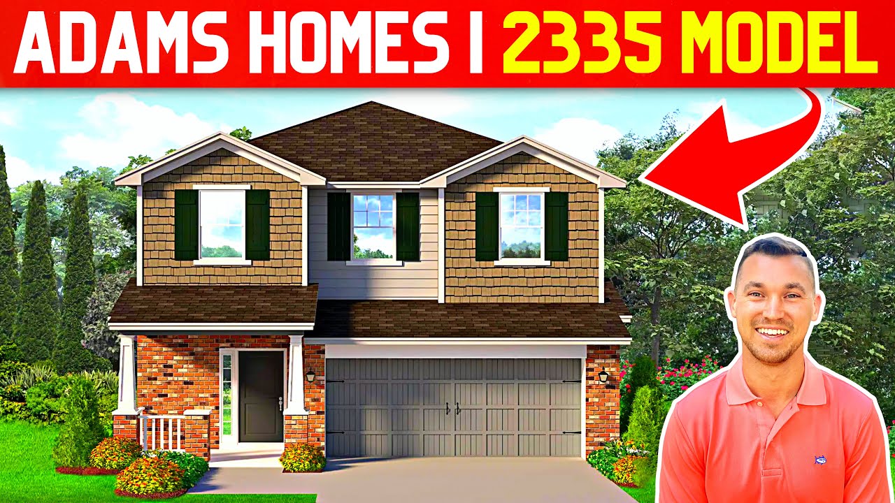 2335 by Adams Homes | Palm Bay | 2,335 SF | 4 Bedroom 2.5 Bathroom ...