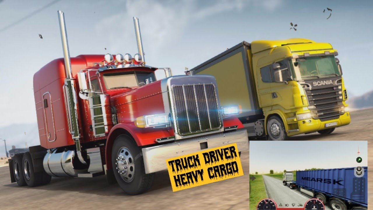 New Truck Driving Gameplay | Heavy Load | Truck Driver Heavy Cargo ...