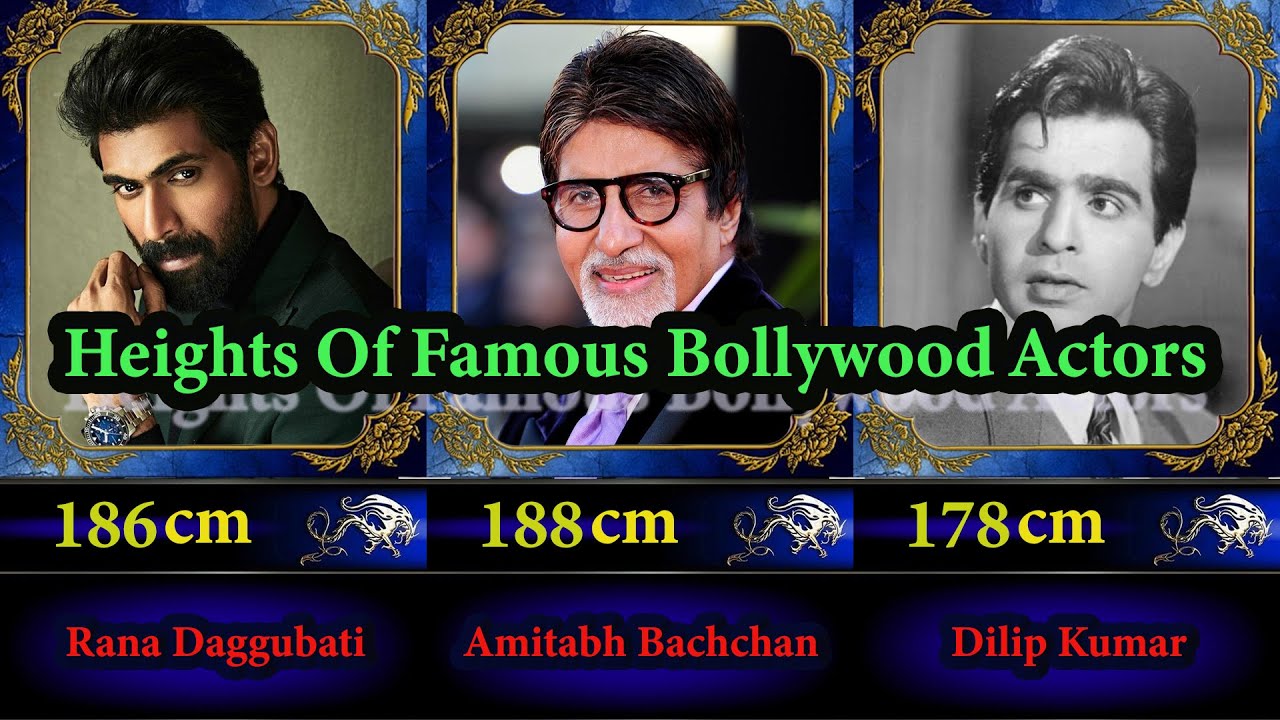 Comparison : heights of bollywood actors | aamir khan to amitabh ...