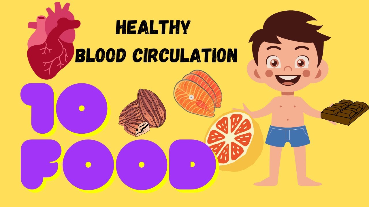 10 Foods That Can Promote Healthy Blood Circulation - YouTube