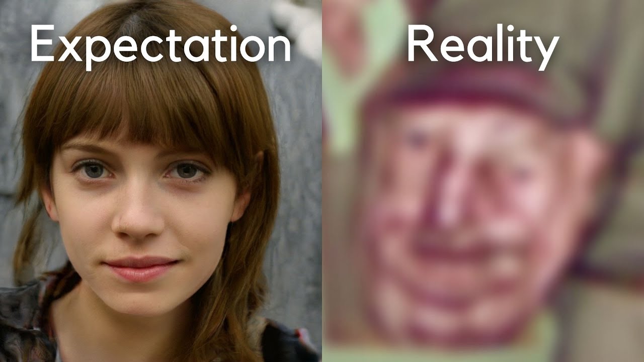 I asked an AI to draw a normal person and it made… err, this - YouTube