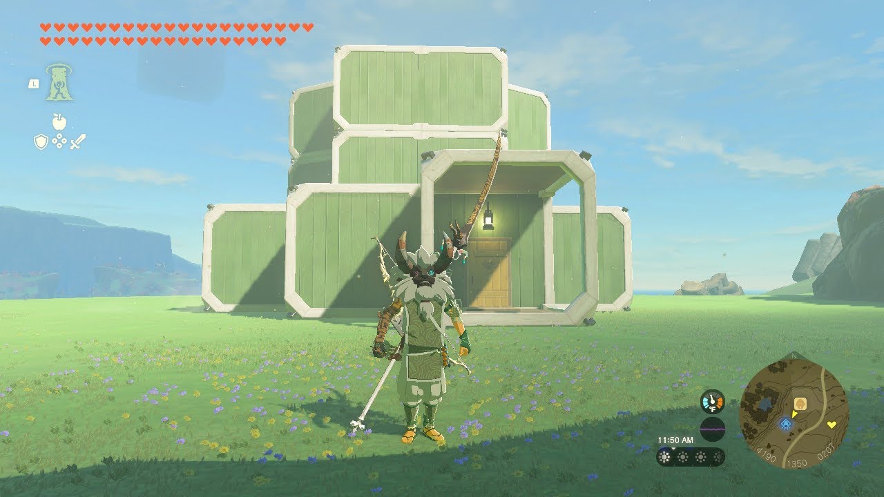 The best and most practical house to build in Zelda Tears of the ...