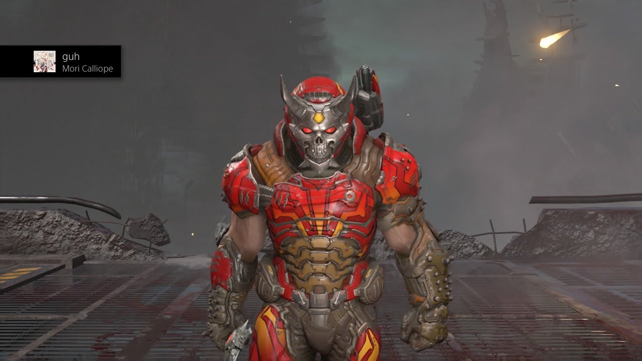 DOOM Eternal Cutscenes With Skullface Slayer - YouTube