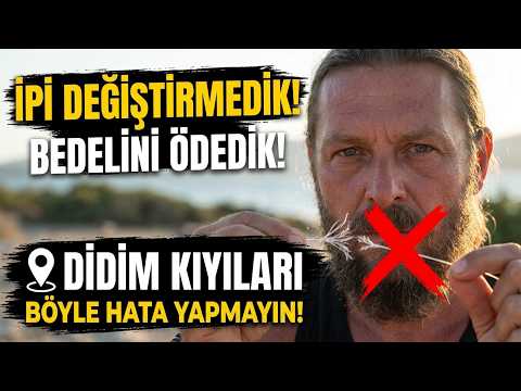 Makinedeki İpi Zamanında Değiştirmedik Başımıza Bu Geldi! Didim’de Kalama Çıldırdı...