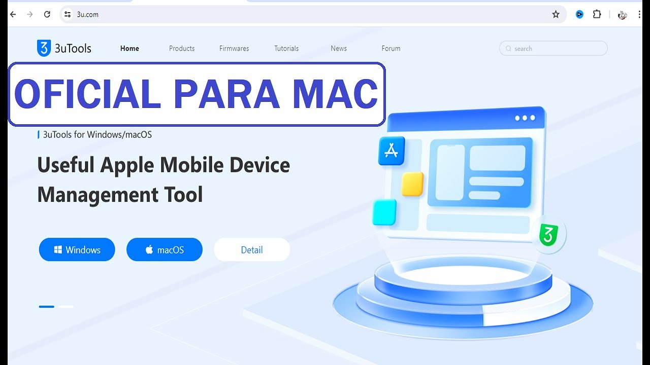 ¡No lo Sabías! 3uTools Ahora Disponible para Mac - YouTube