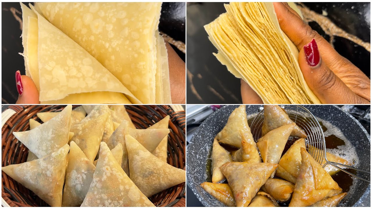 NEWEST AND EASIEST METHOD!!! How To SAMOSA WRAPS! Easy Samosa Recipes # ...