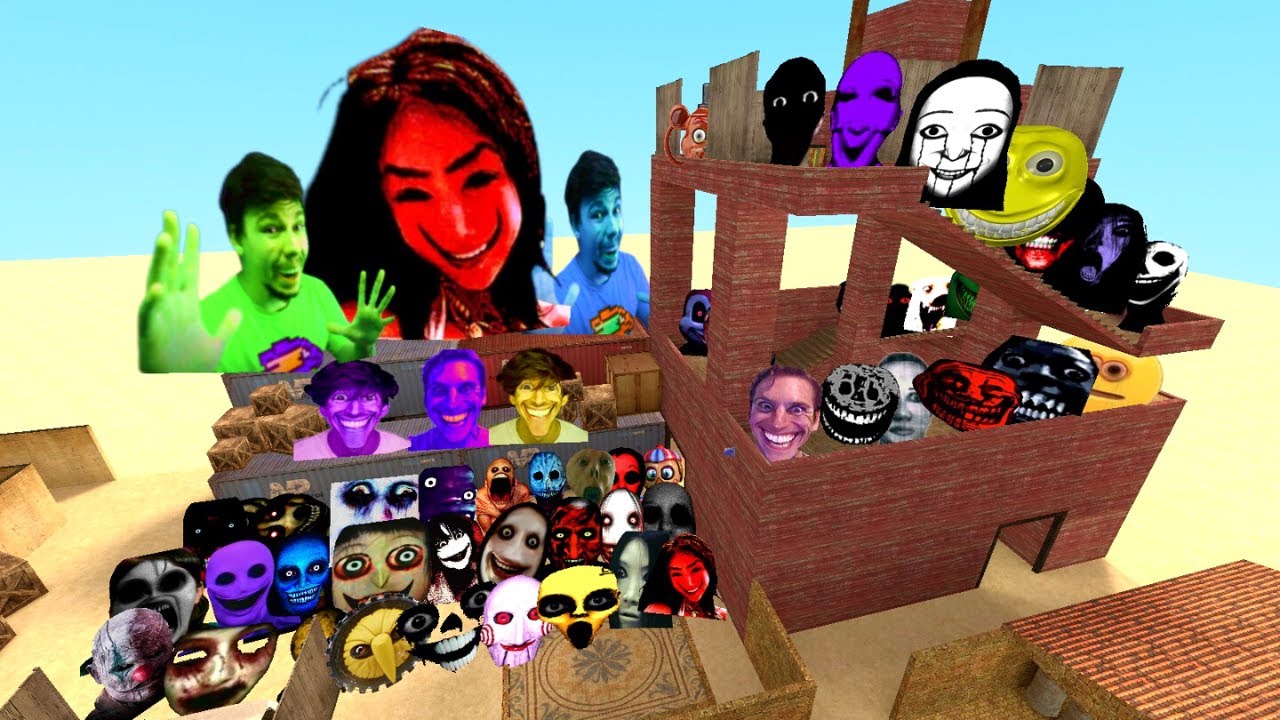 Boss Jiafei and Dread Nextbots Family? - TT Desert (Gmod) - YouTube