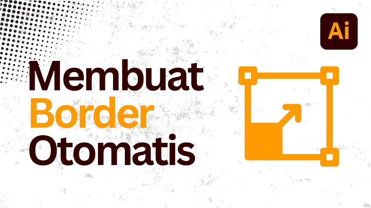 Membuat Border Teks Otomatis | Background Teks - YouTube