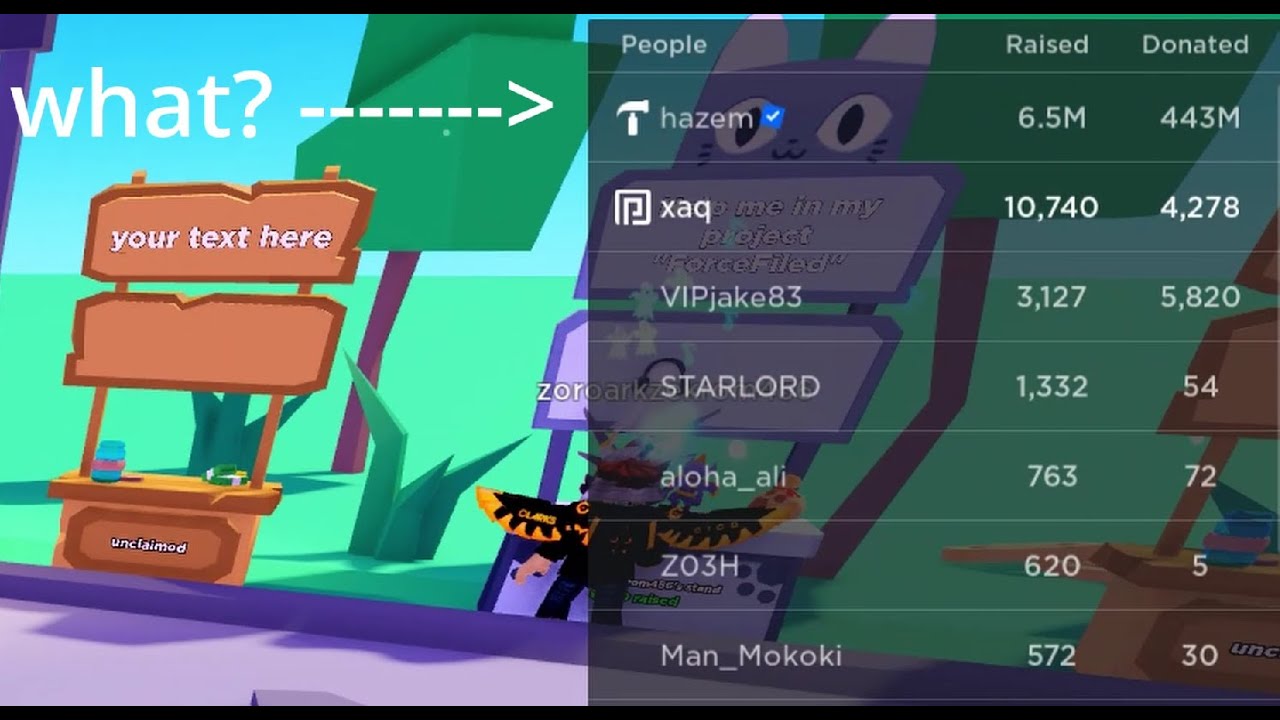 hazem joined my server my server in Pls Donate - YouTube