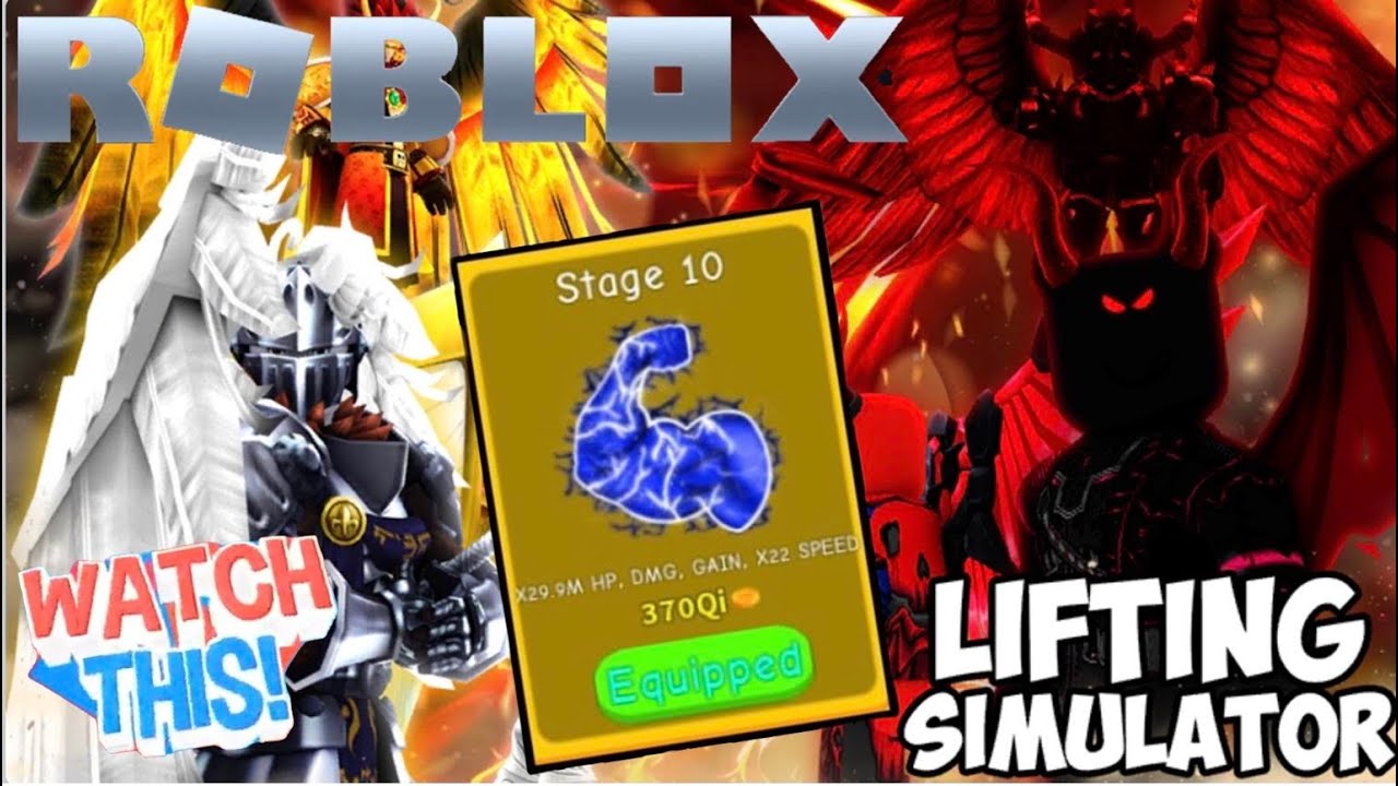 Roblox Lifting Simulator ** BODY ALTER STAGE 10 ** - YouTube