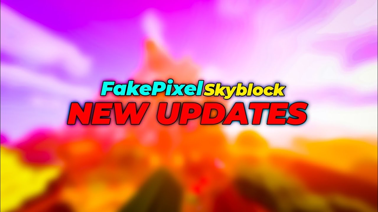 FakePixel Skyblock New Update Is Here 🤯💥 | FakePixel Skyblock - YouTube