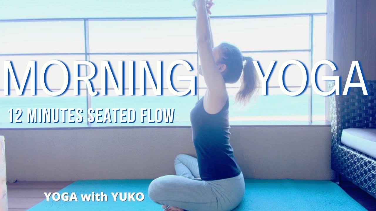[Gentle Seated Yoga] Morning Flow at Ocean | Mindful Flow - YouTube