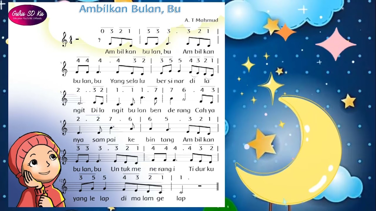 Ambilkan bulan bu | Lagu Anak-Anak Indonesia Terpopuler | Kumpulan Lagu ...